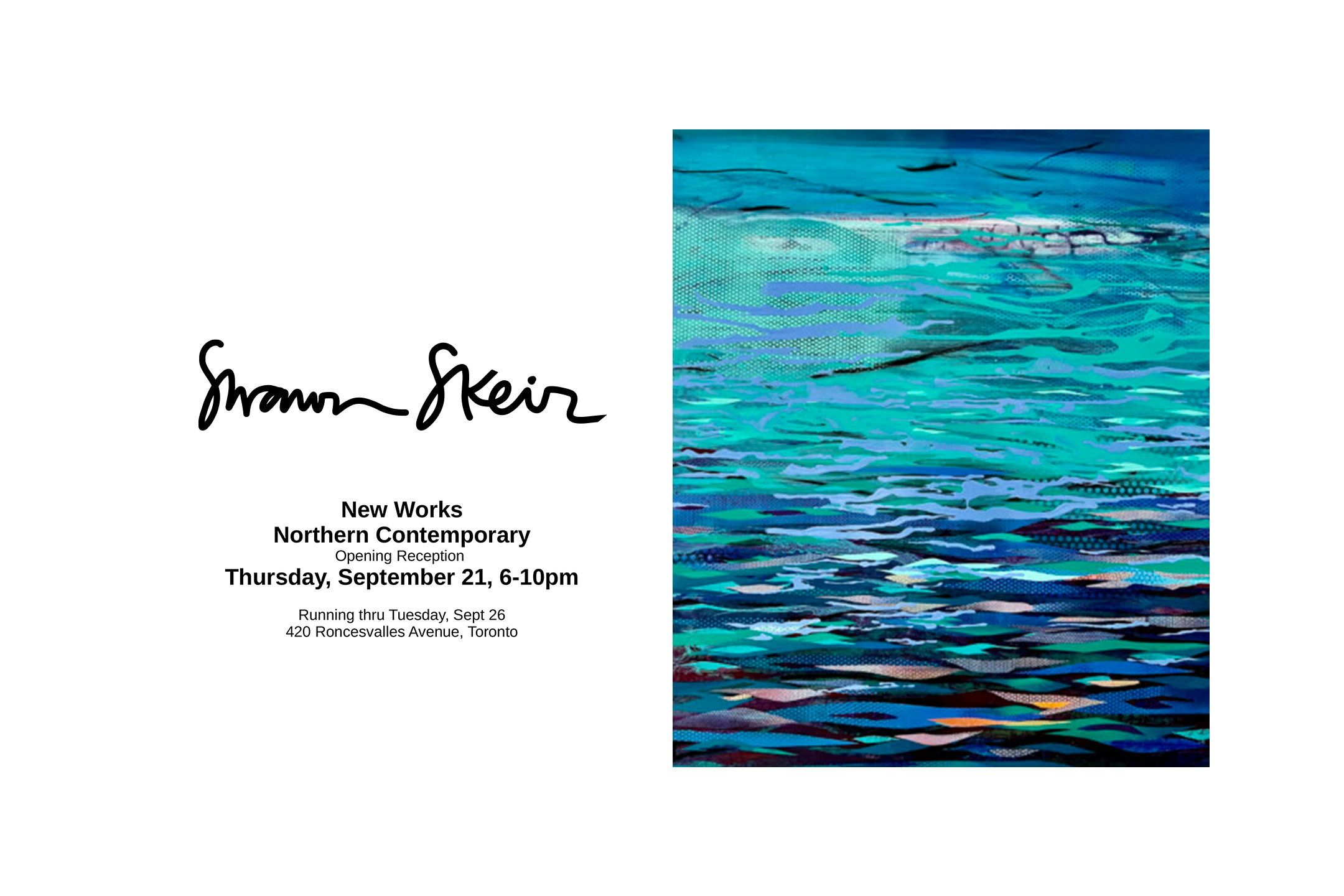 Upcoming show - Skeir Gallery